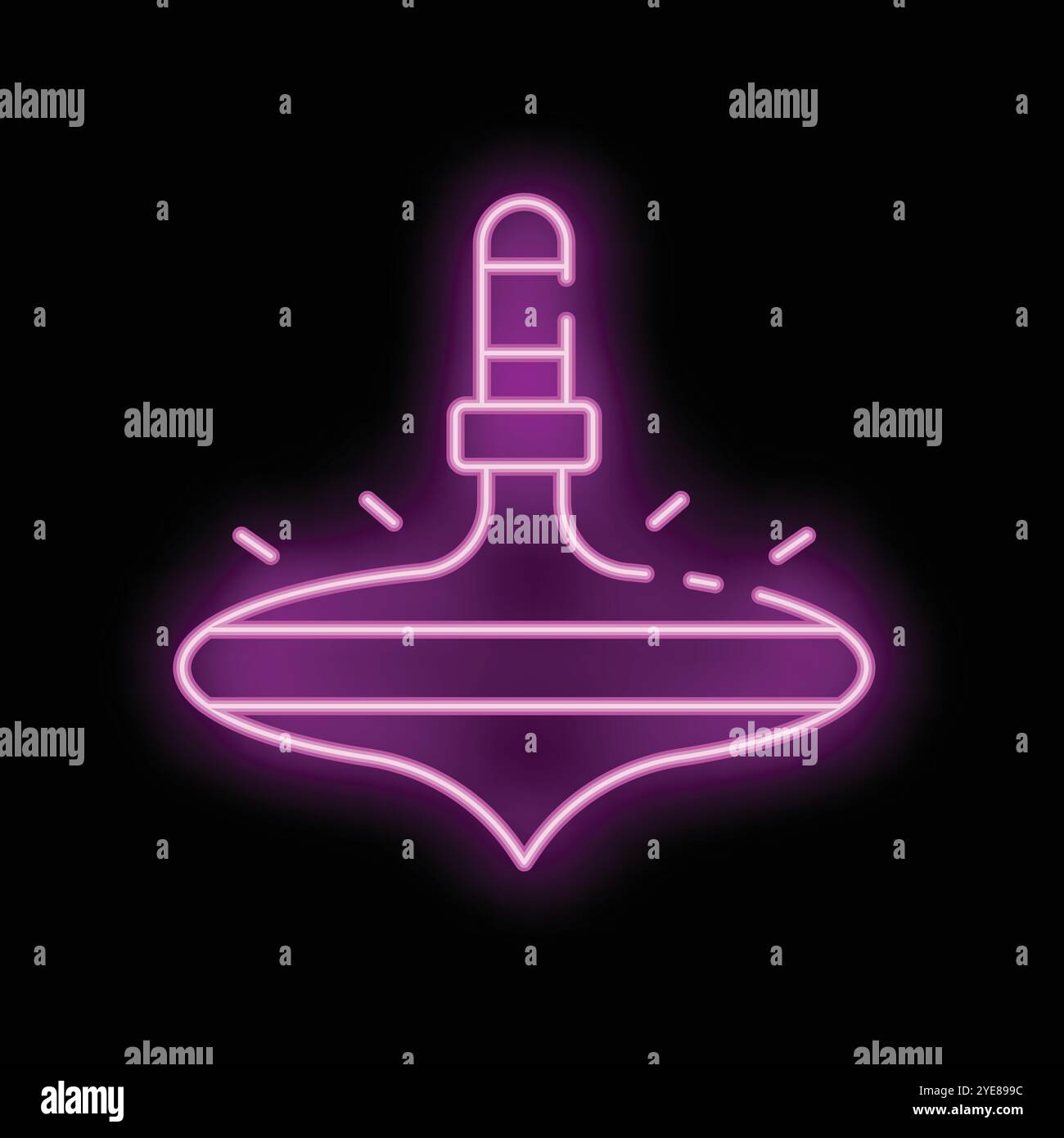 Light spinning top Stock Vector Images - Alamy