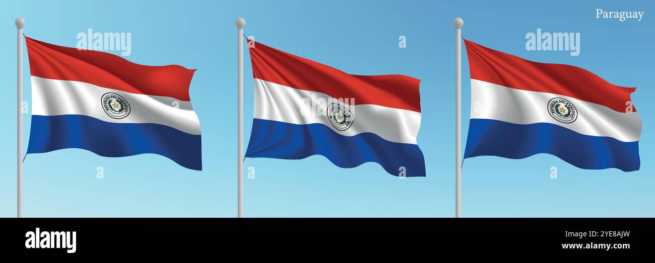 Flags of paraguay hi-res stock photography and images - Alamy