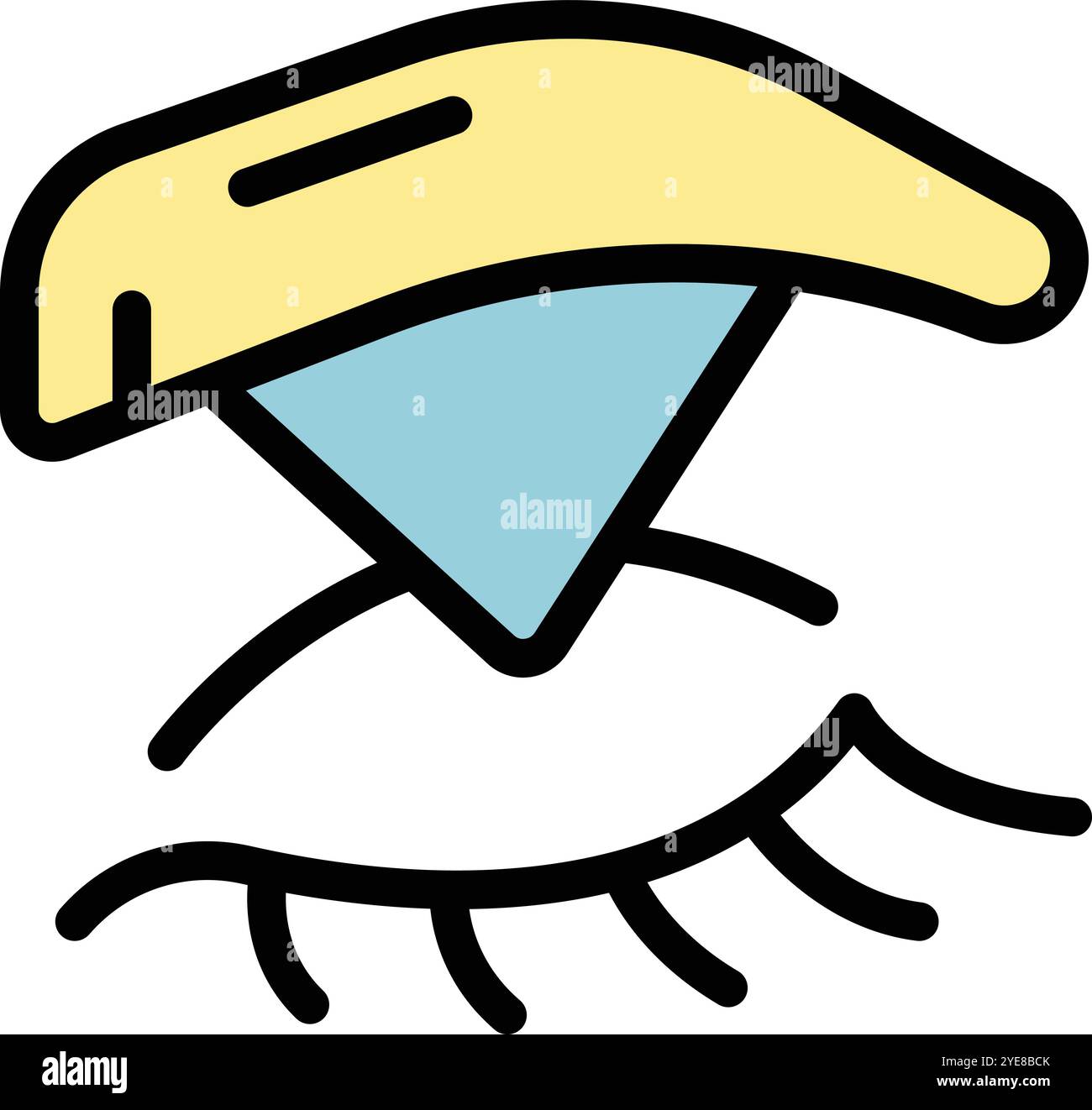 Biometric security system scanning eye iris for identification and authentication Stock Vector ...