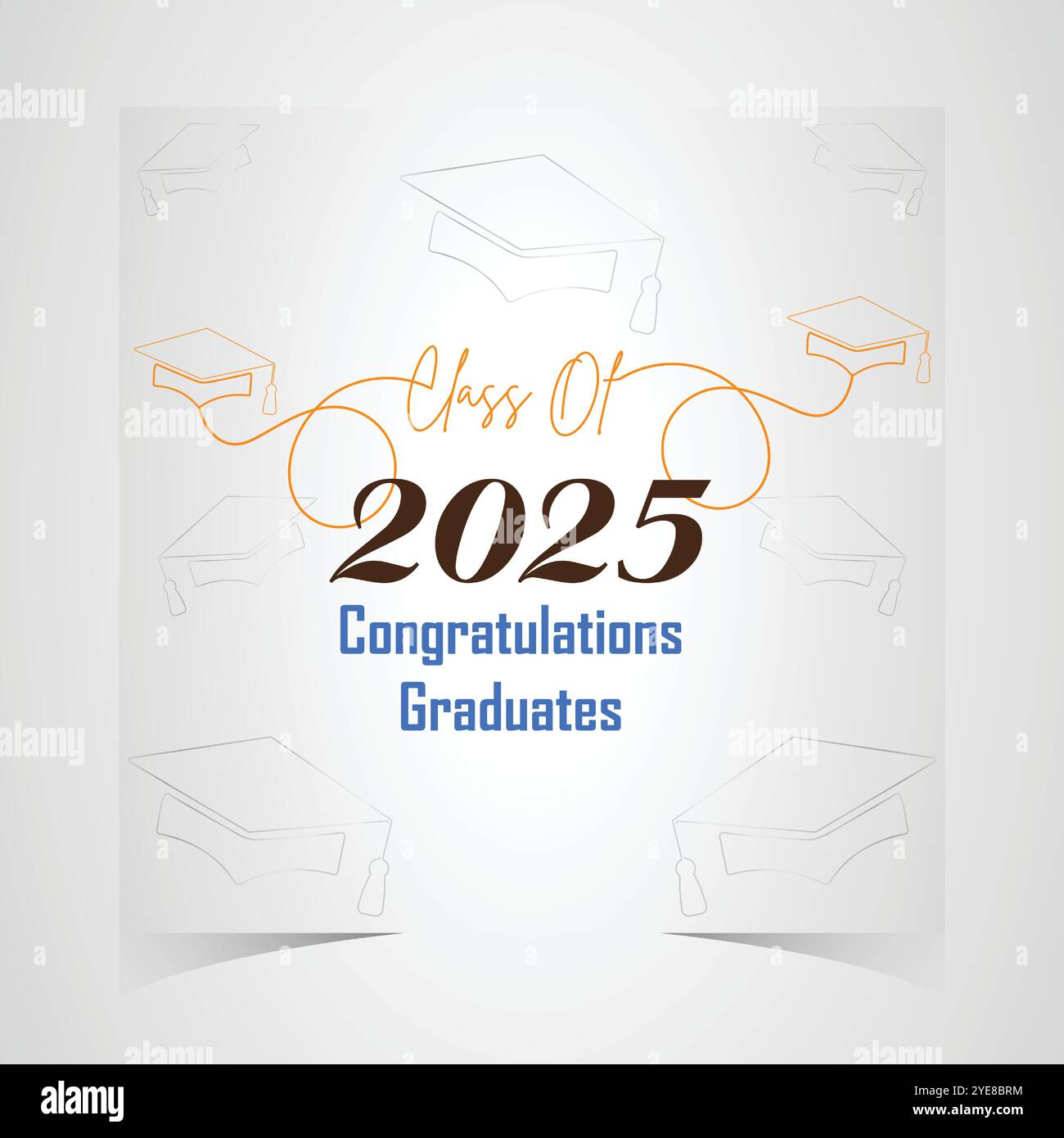 Class of 2025 Congratulations Graduates. Academic Diploma Graduation ...