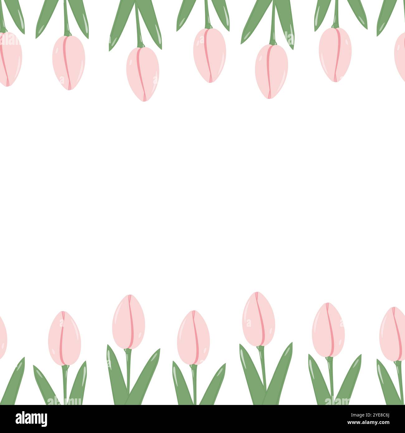 Bottom tulips Stock Vector Images - Alamy
