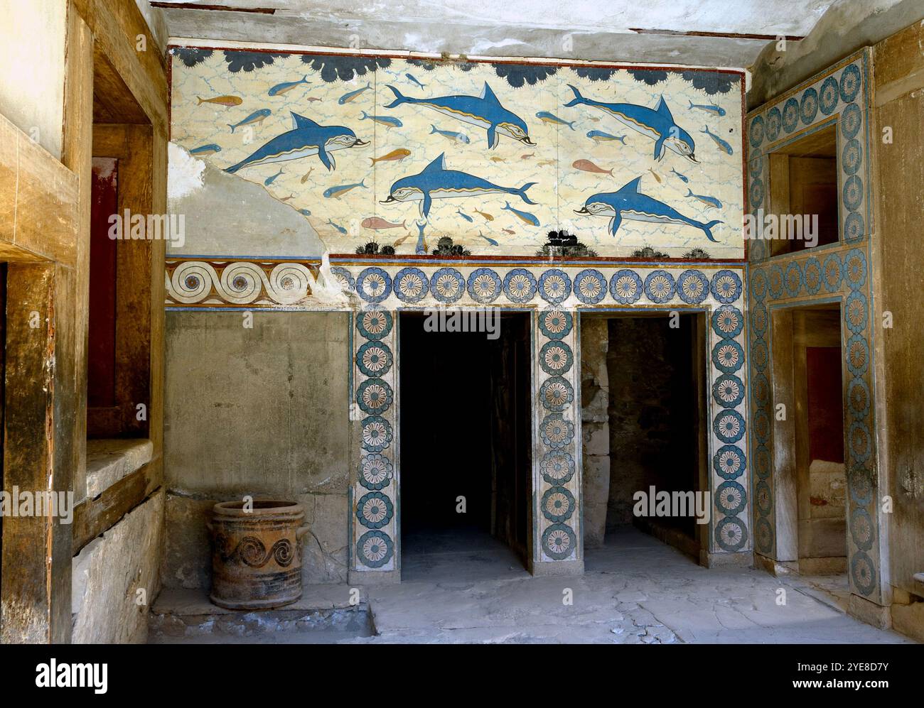 Crete, Knossos is a Bronze Age archaeological site in Crete. The site ...