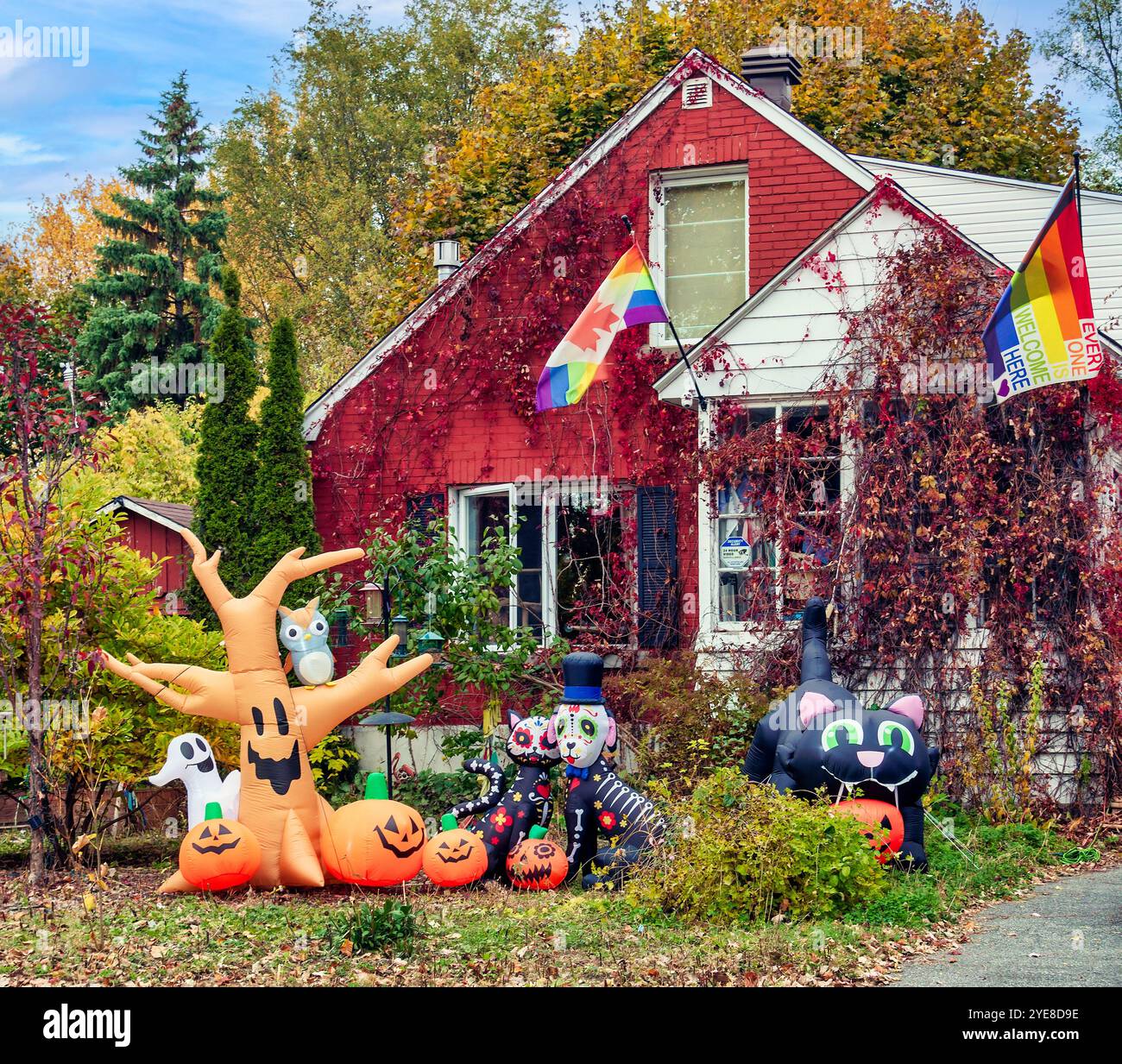 Halloween Decorations 2024 Stock Photo - Alamy