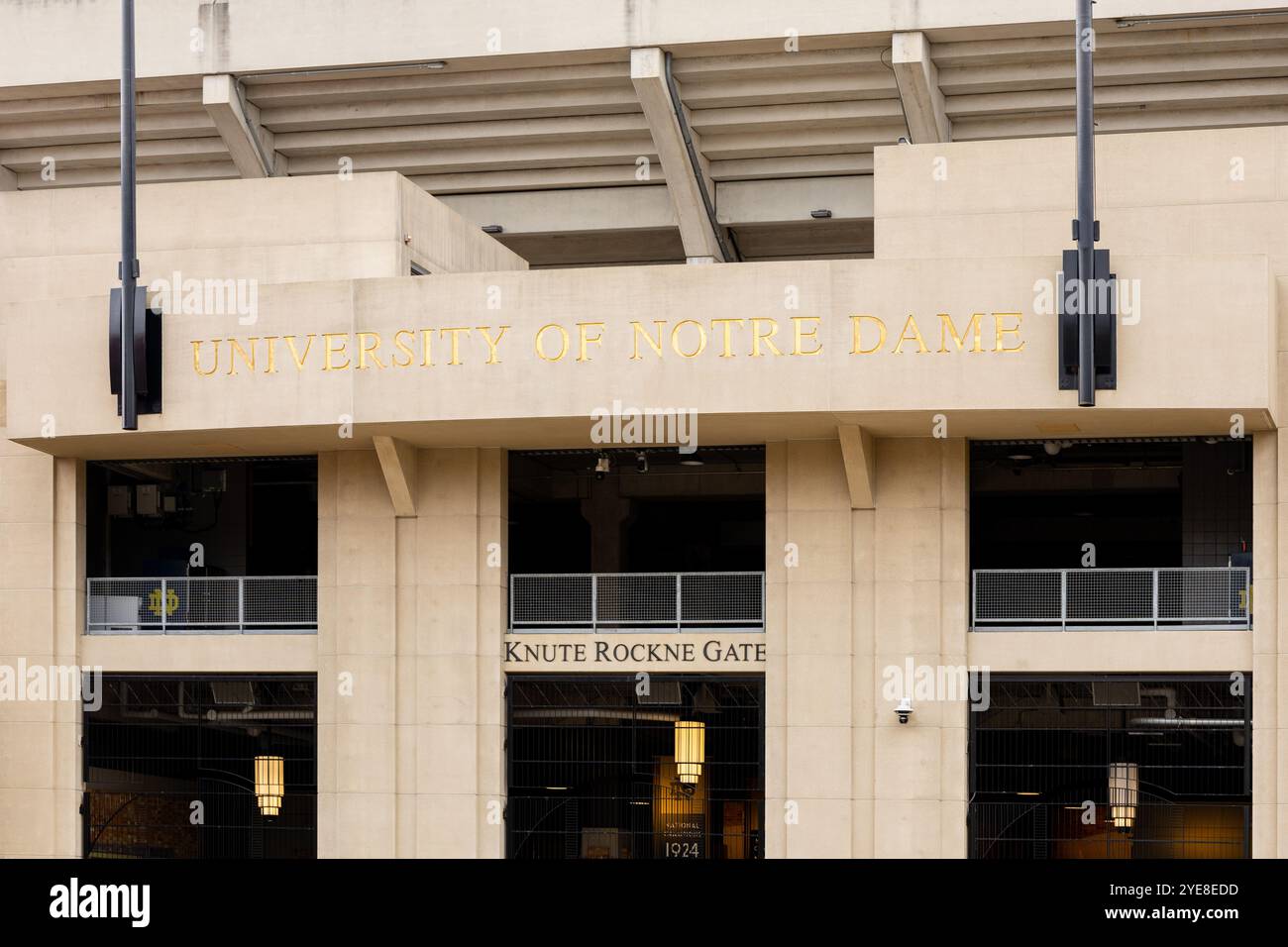 Notre Dame Stadium is located in the heart of the University of Notre Dame campus and home to ...