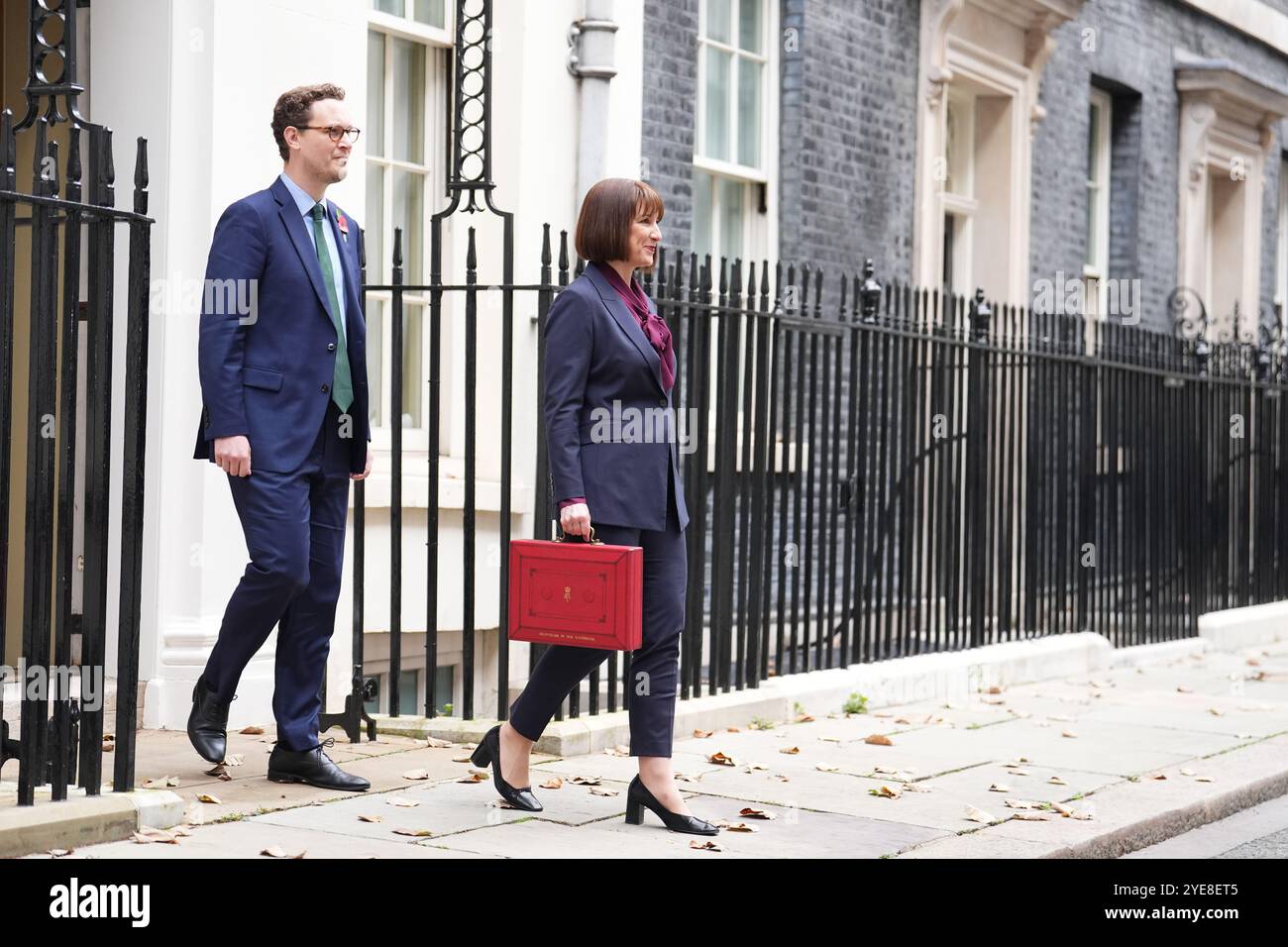 Chancellor of the Exchequer Rachel Reeves leaves 11 Downing Street ...