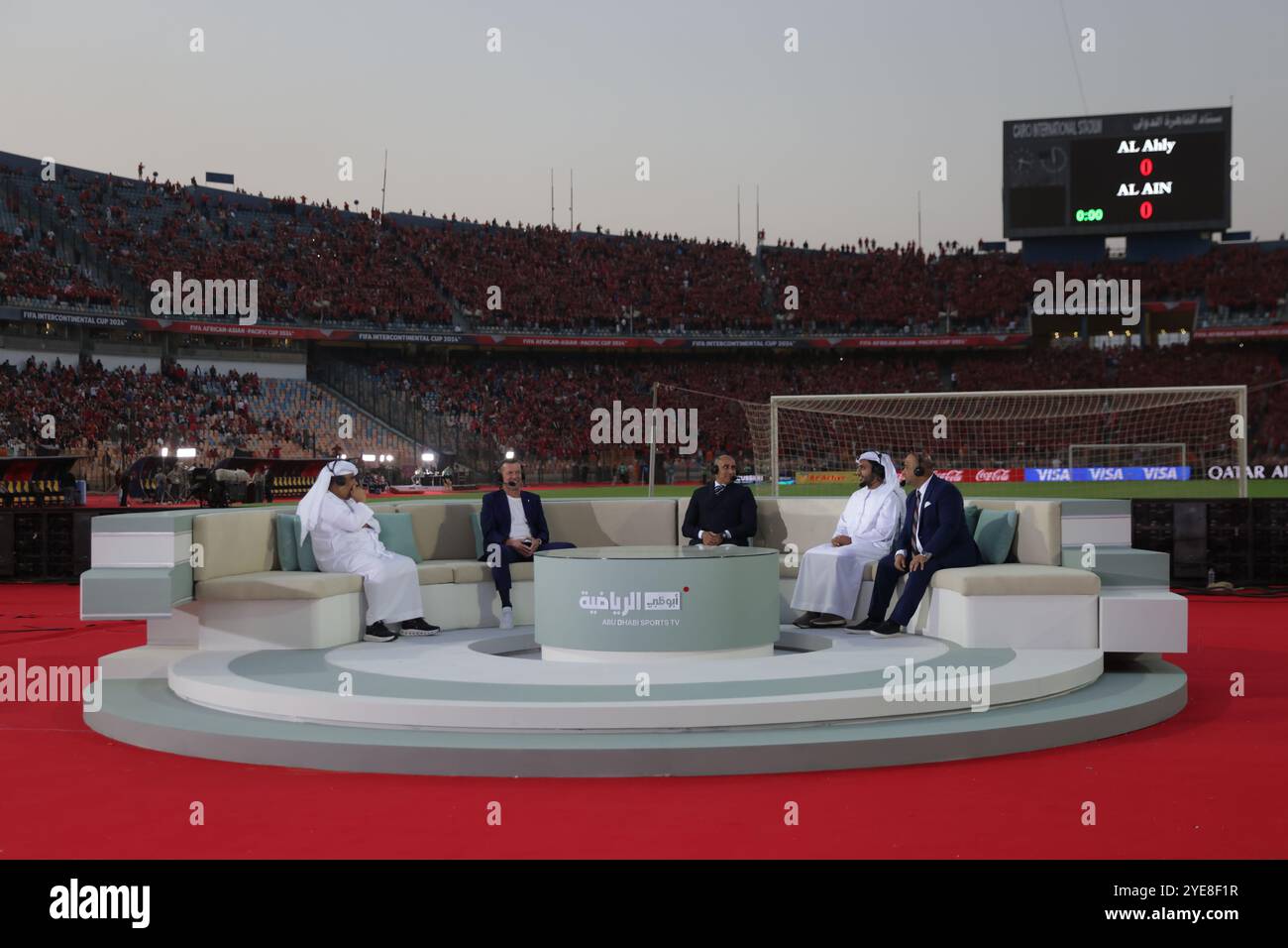 CAIRO, EGYPT - OCTOBER 29: Lothar Matthaus at tv studio during the ...