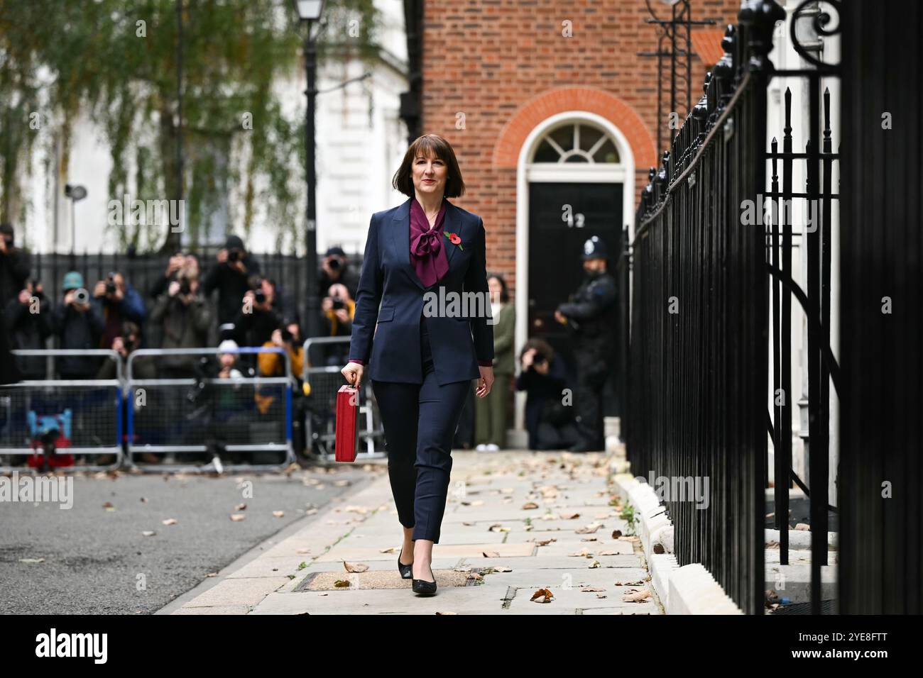Chancellor of the Exchequer Rachel Reeves leaves 11 Downing Street ...
