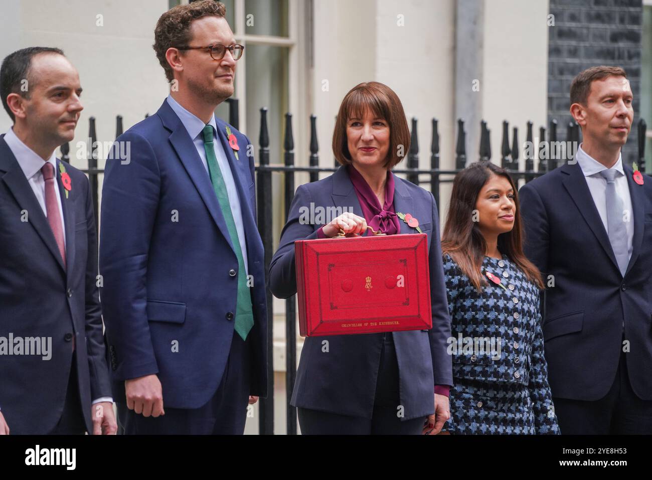 London, UK. 30 October 2024 Chancellor of the exchequer, Rachel Reeves ...