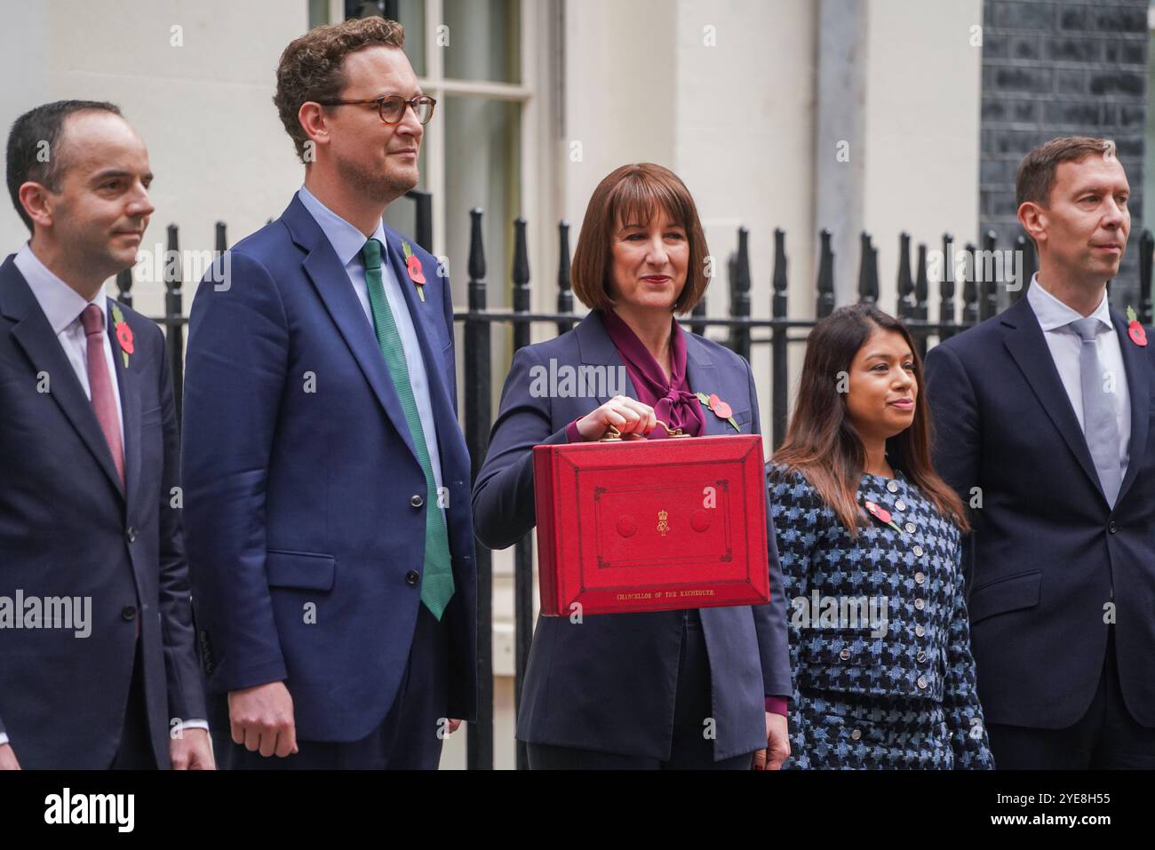 London, UK. 30 October 2024 Chancellor of the exchequer, Rachel Reeves ...