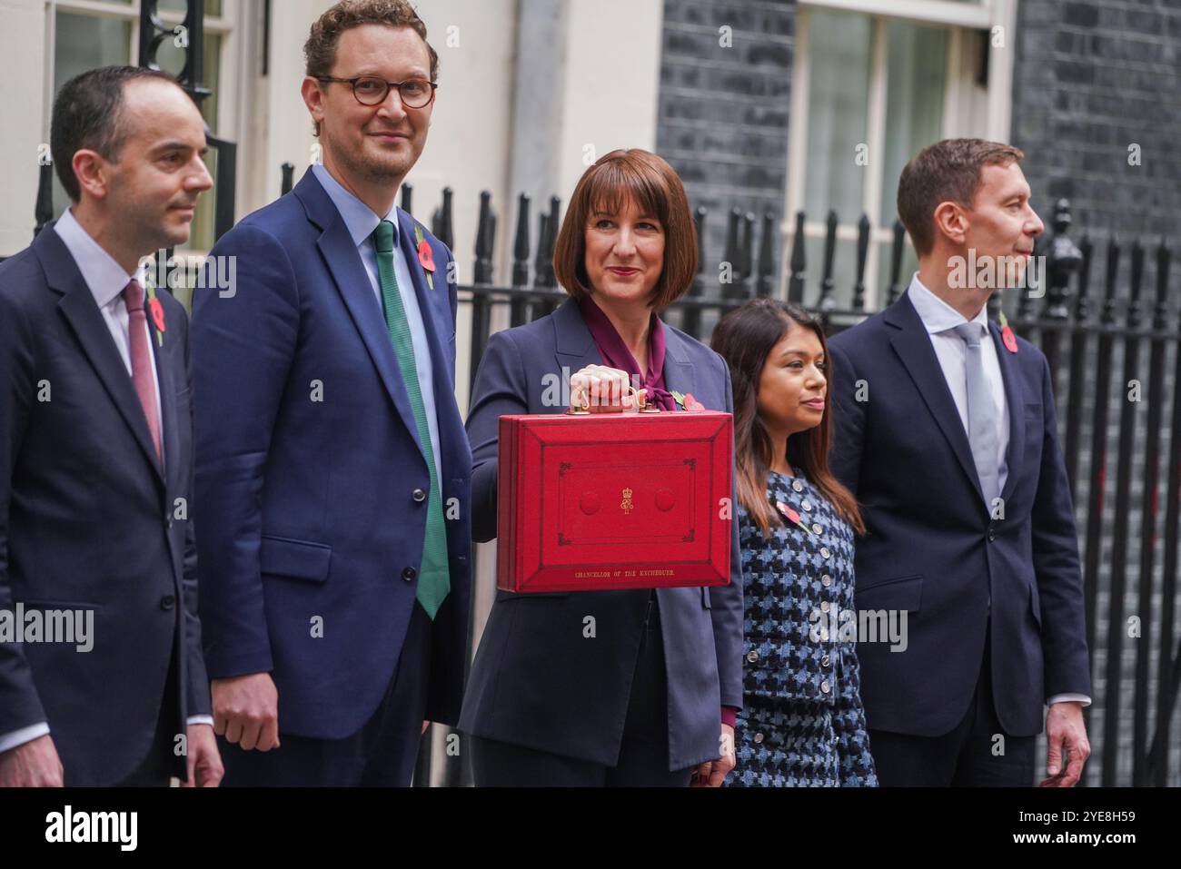 London, UK. 30 October 2024 Chancellor of the exchequer, Rachel Reeves ...