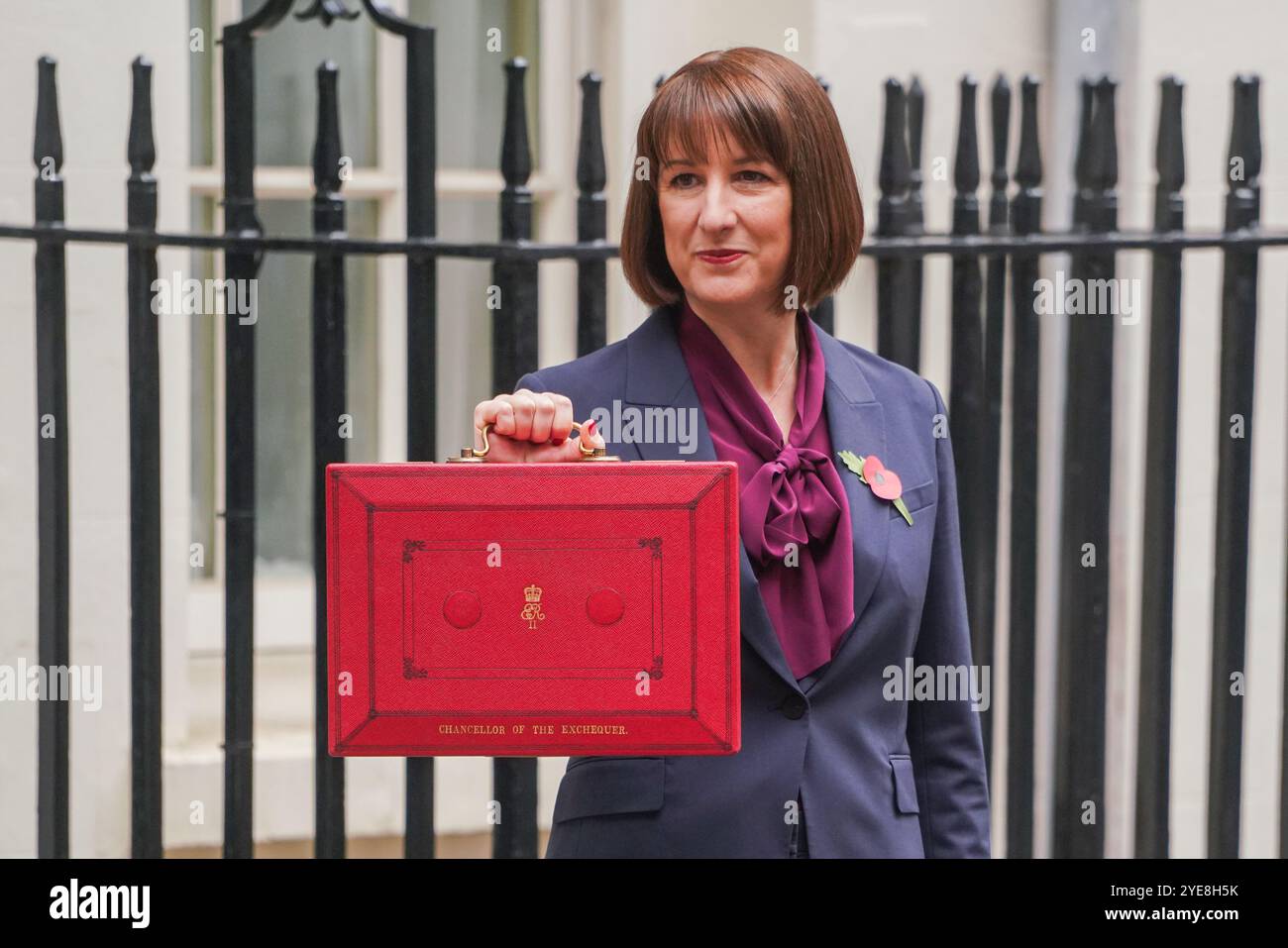 London, UK. 30 October 2024 Chancellor of the exchequer, Rachel Reevers ...