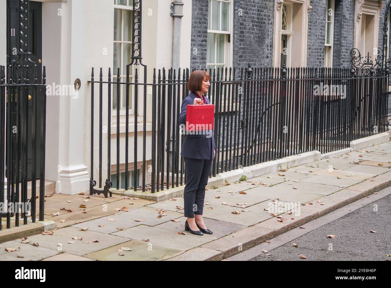 London, UK. 30 October 2024 Chancellor of the exchequer, Rachel Reeves ...