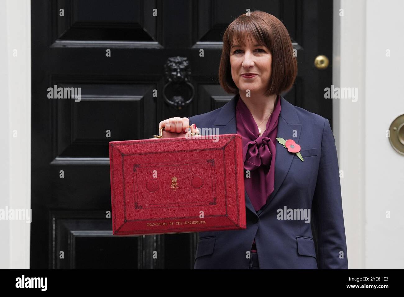 Chancellor of the Exchequer Rachel Reeves poses outside 11 Downing ...