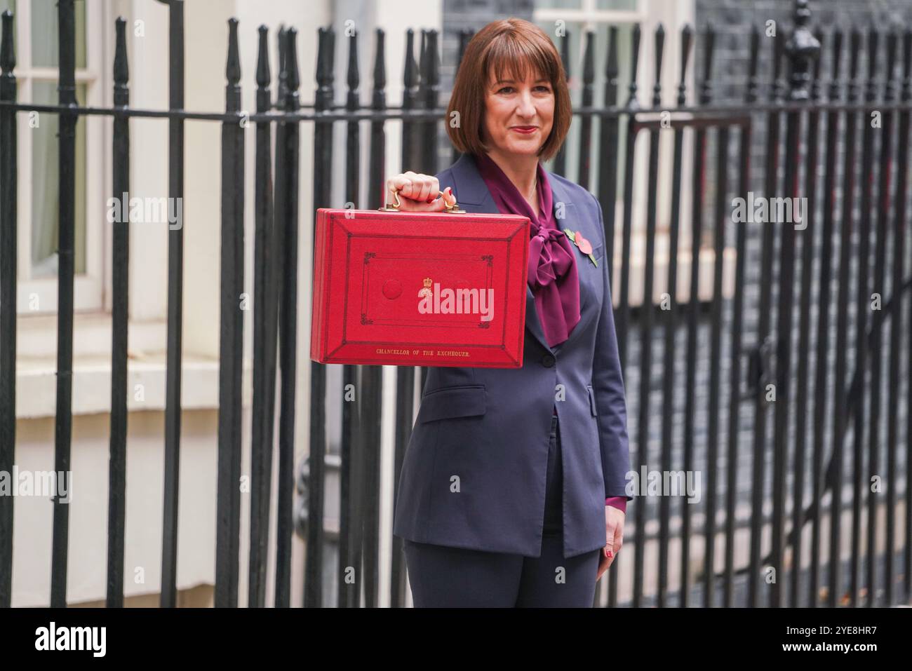 London, UK. 30 October 2024 Chancellor of the exchequer, Rachel Reeves ...