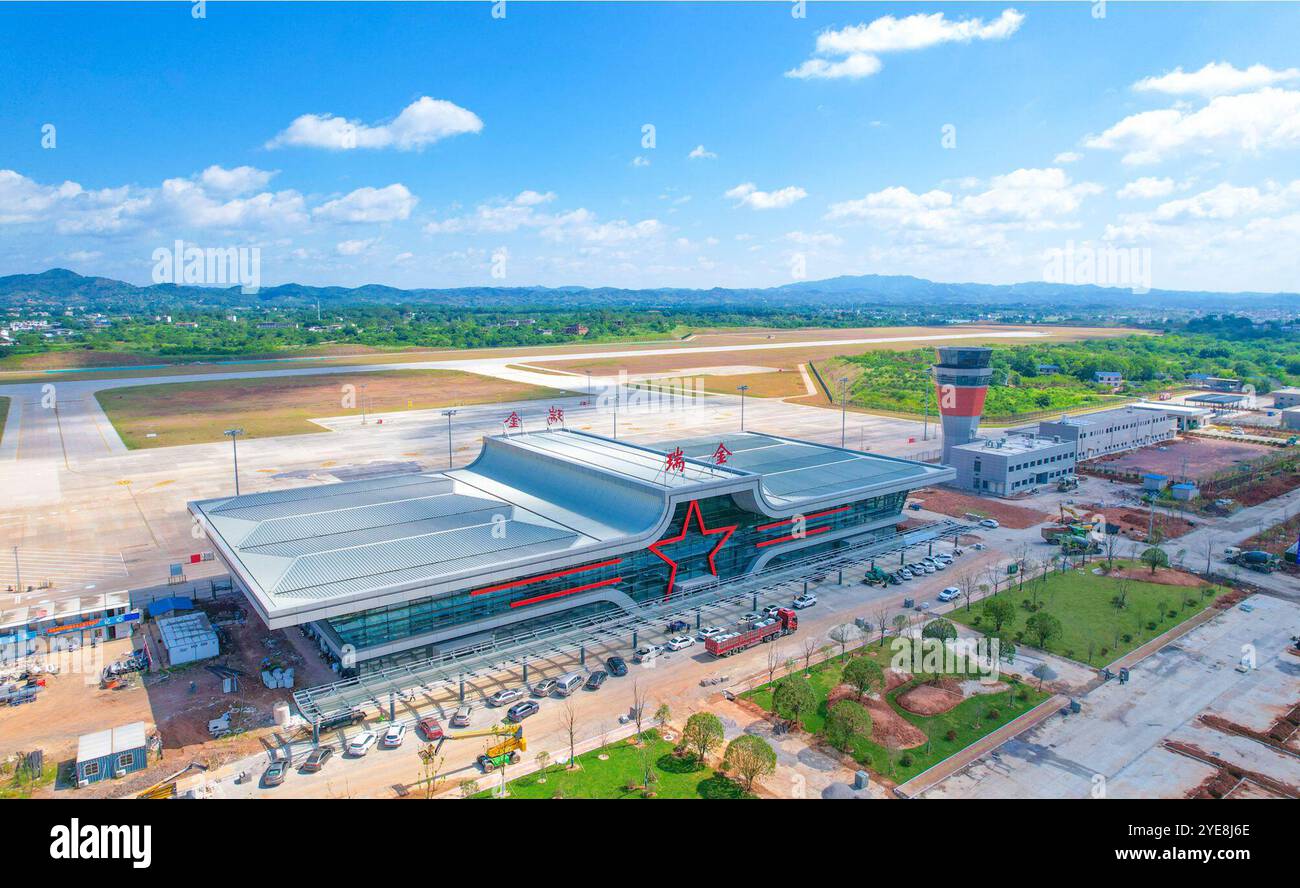 Nanchang, China's Jiangxi Province. 23rd Sep, 2024. An aerial photo ...