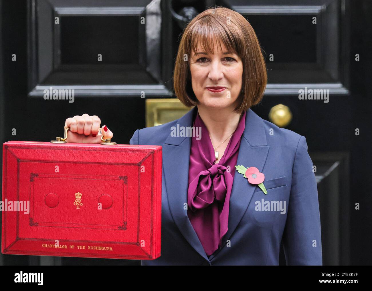 London, UK. 30th Oct, 2024. Rachel Reeves, Chancellor of the Exchequer ...