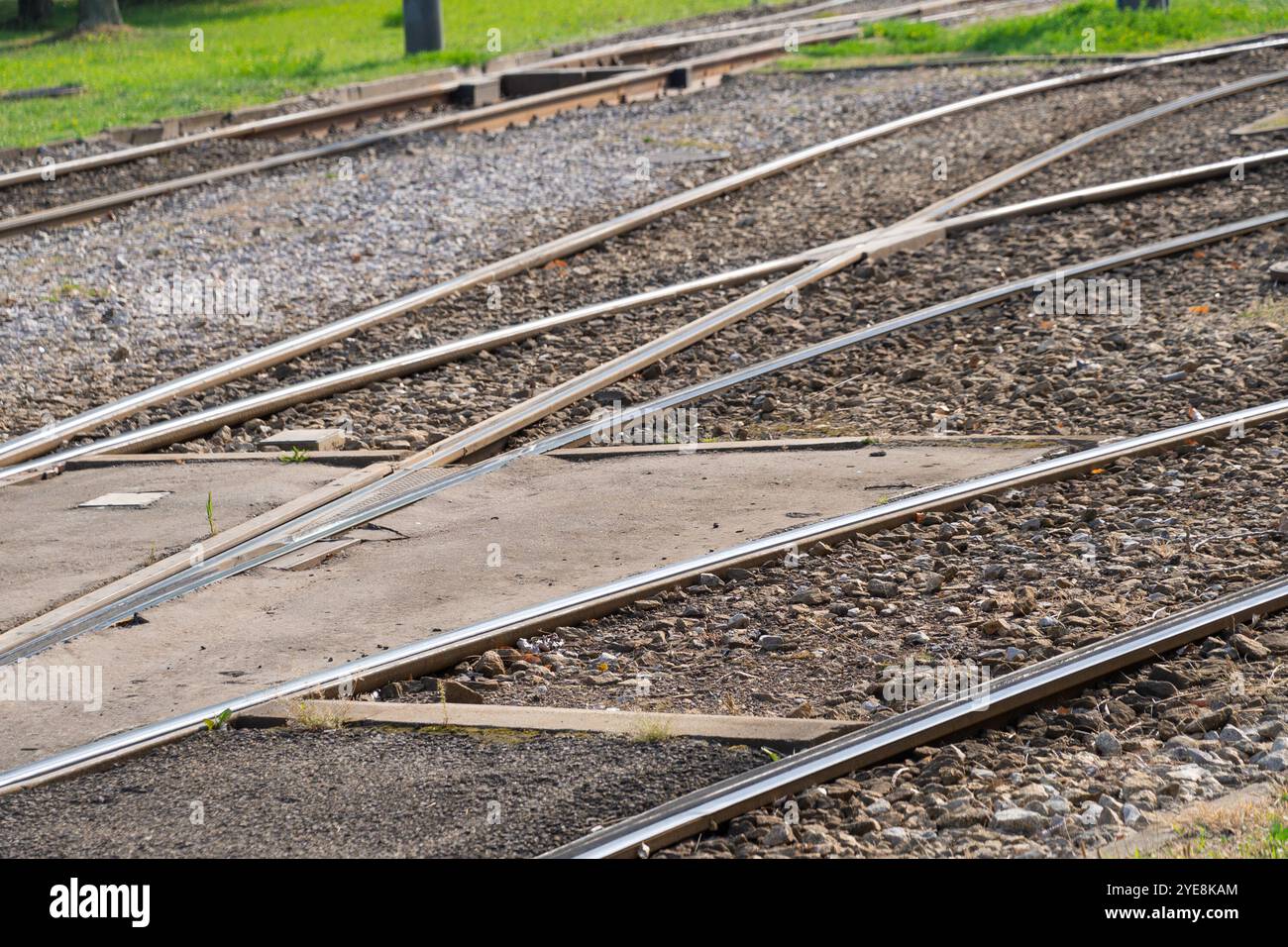 Fork in railway tracks hi-res stock photography and images - Alamy