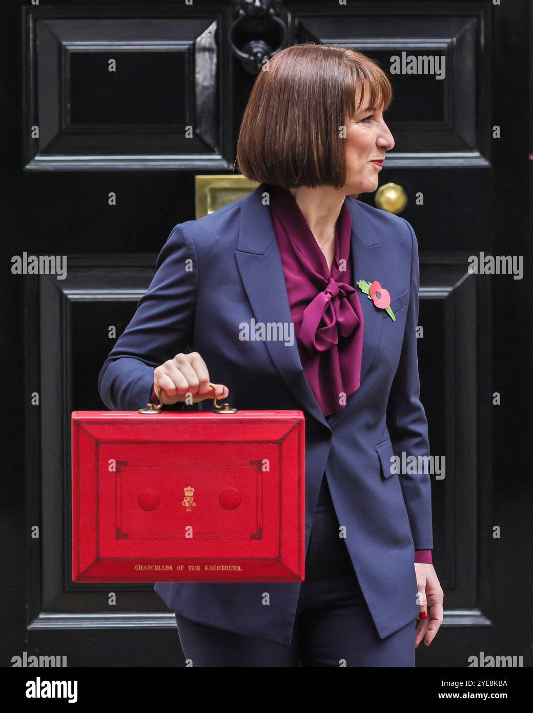 London, UK. 30th Oct, 2024. Rachel Reeves, Chancellor of the Exchequer ...