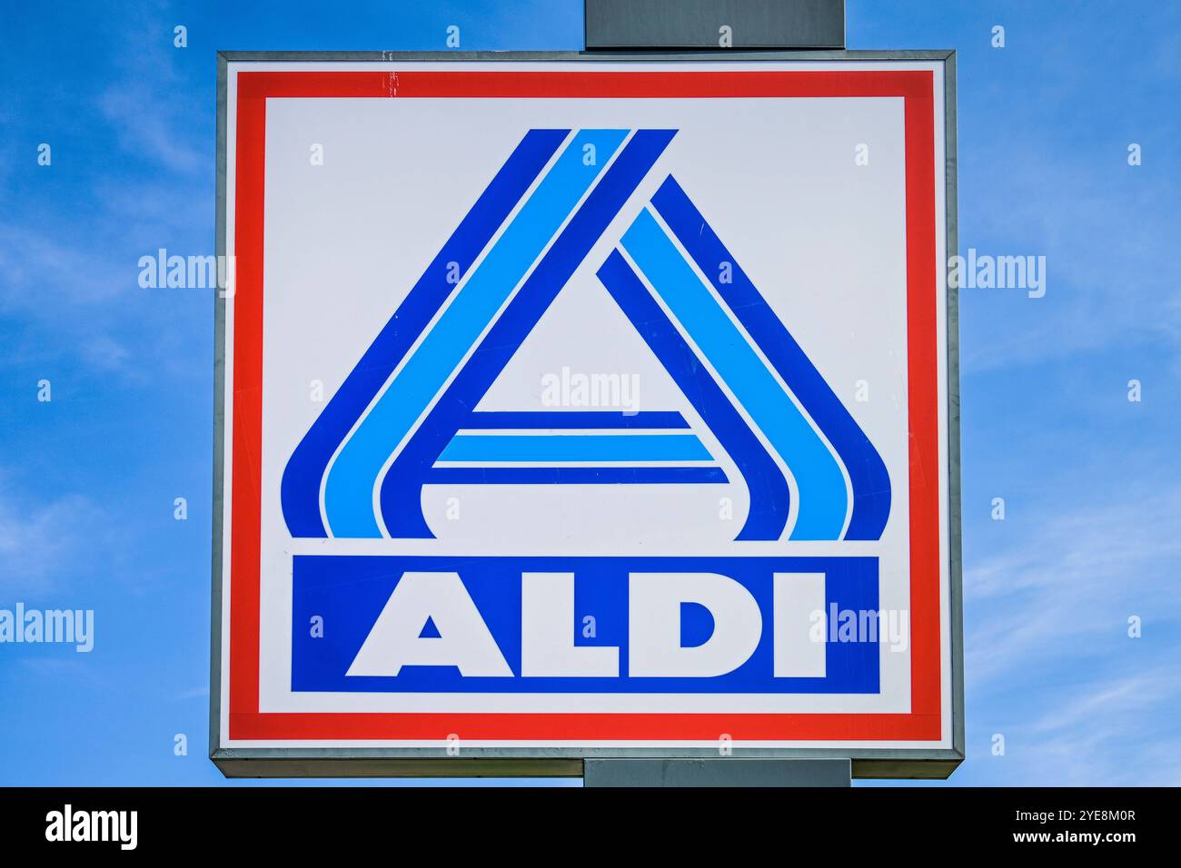 Aldi Nord, Schild, Werbung, Logo *** Aldi Nord, sign, advertising, logo ...