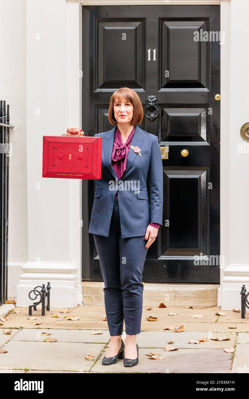 Downing Street, London, UK. 30th October 2024. Chancellor of the ...