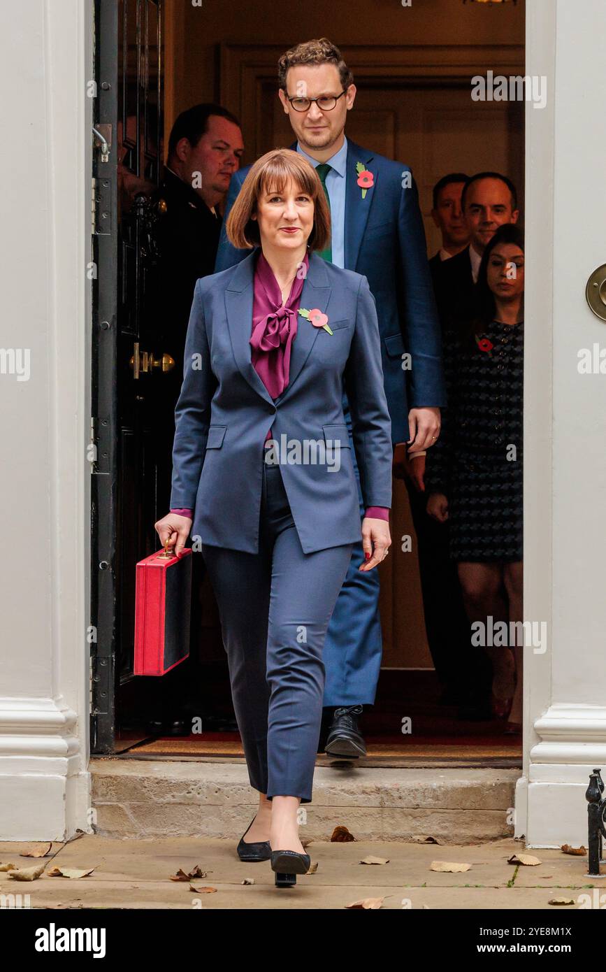 Downing Street, London, UK. 30th October 2024. Chancellor of the ...