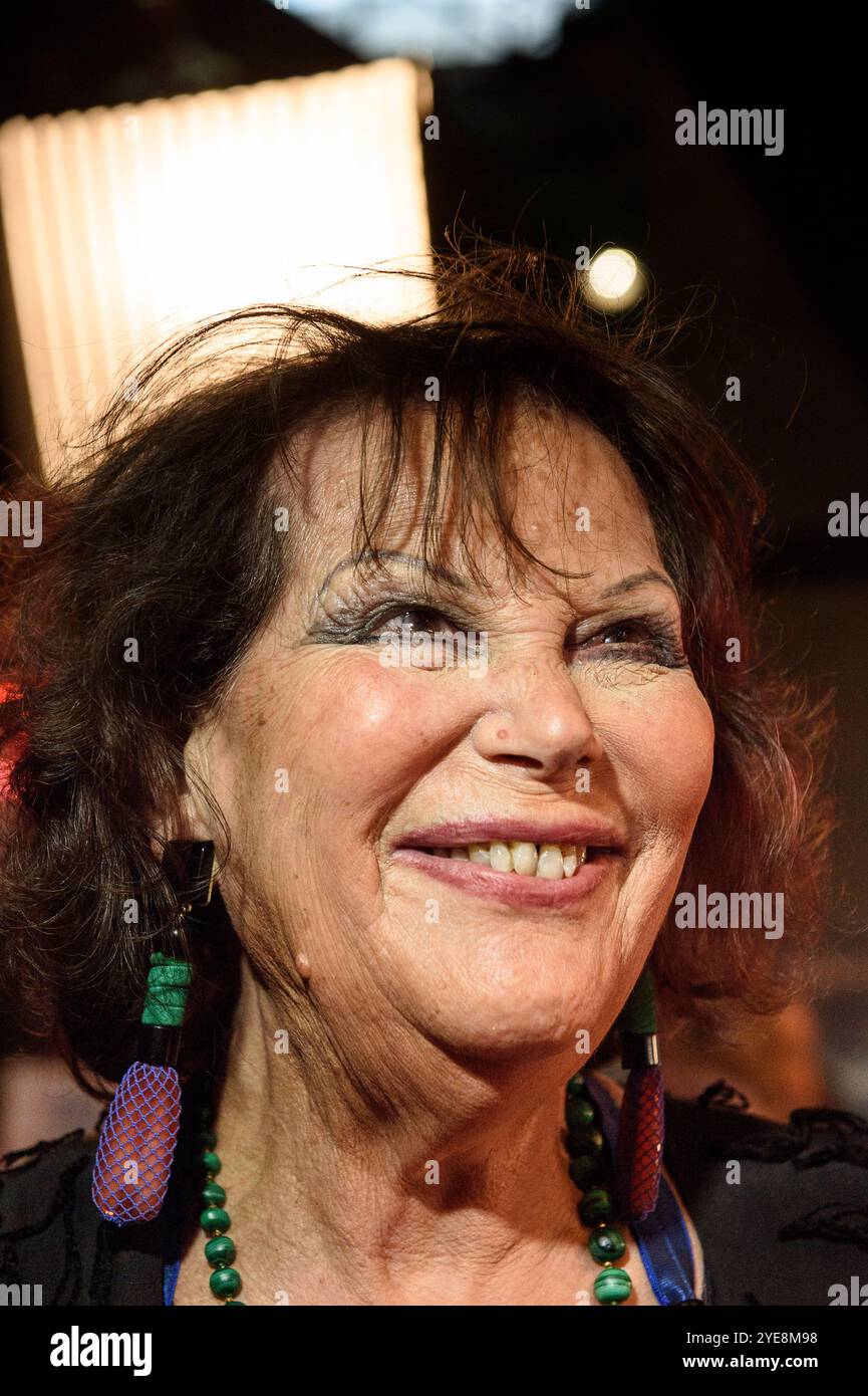 Claudia Cardinale on the red carpet of the brussels international film ...
