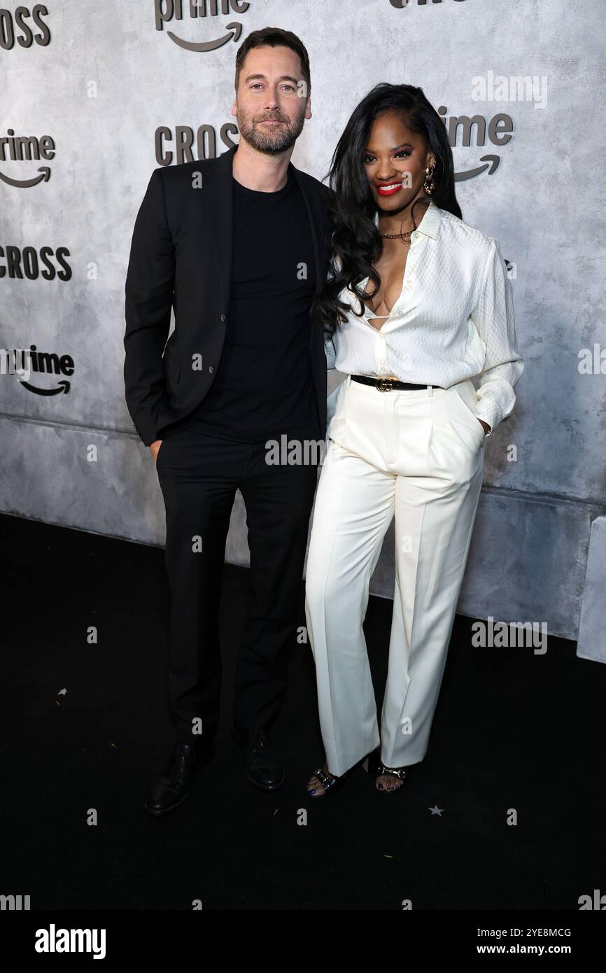 Los Angeles, Ca. 29th Oct, 2024. Ryan Eggold, Nzingha Stewart, at the ...