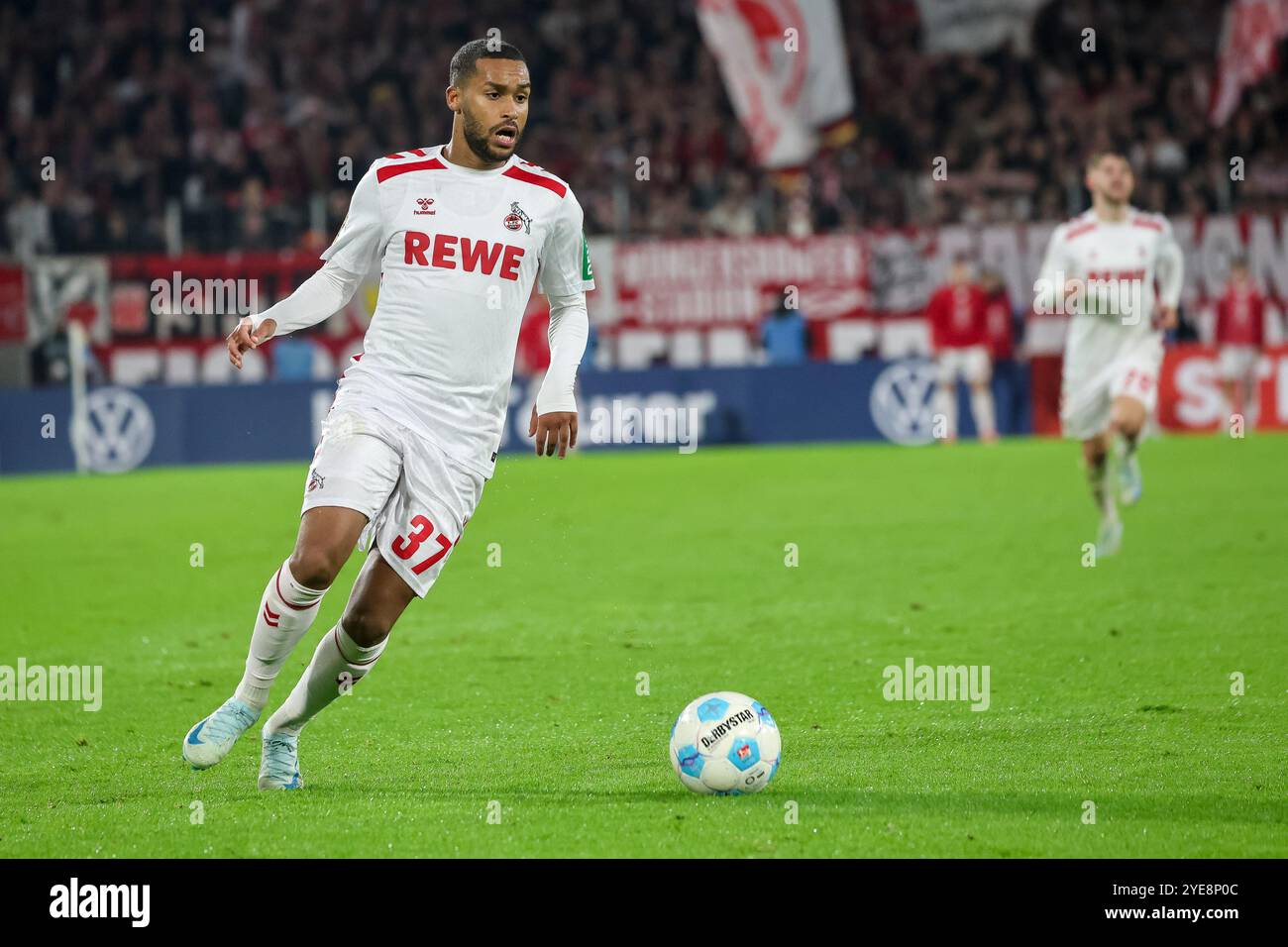 Linton Maina (Koeln #37), GER, 1. FC Koeln vs. Holstein Kiel, DFB-Pokal, 2. Runde, Saison 2024/ ...
