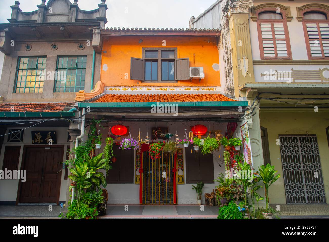 Straits Chinese style house on Jalan Tun Tan Cheng Lock Street in ...