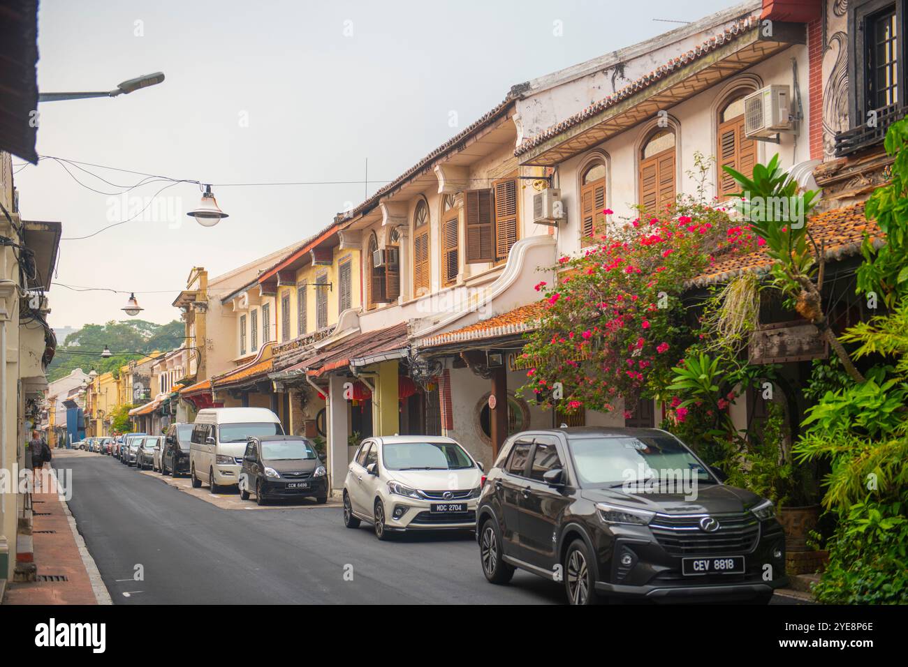 Straits Chinese style house on Jalan Tun Tan Cheng Lock Street in ...