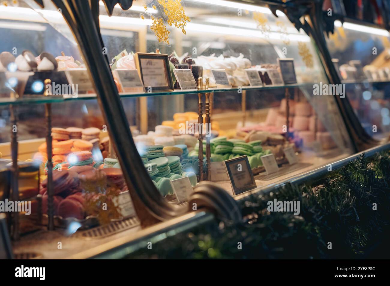 Sweet pastries sale behind glass hi-res stock photography and images ...