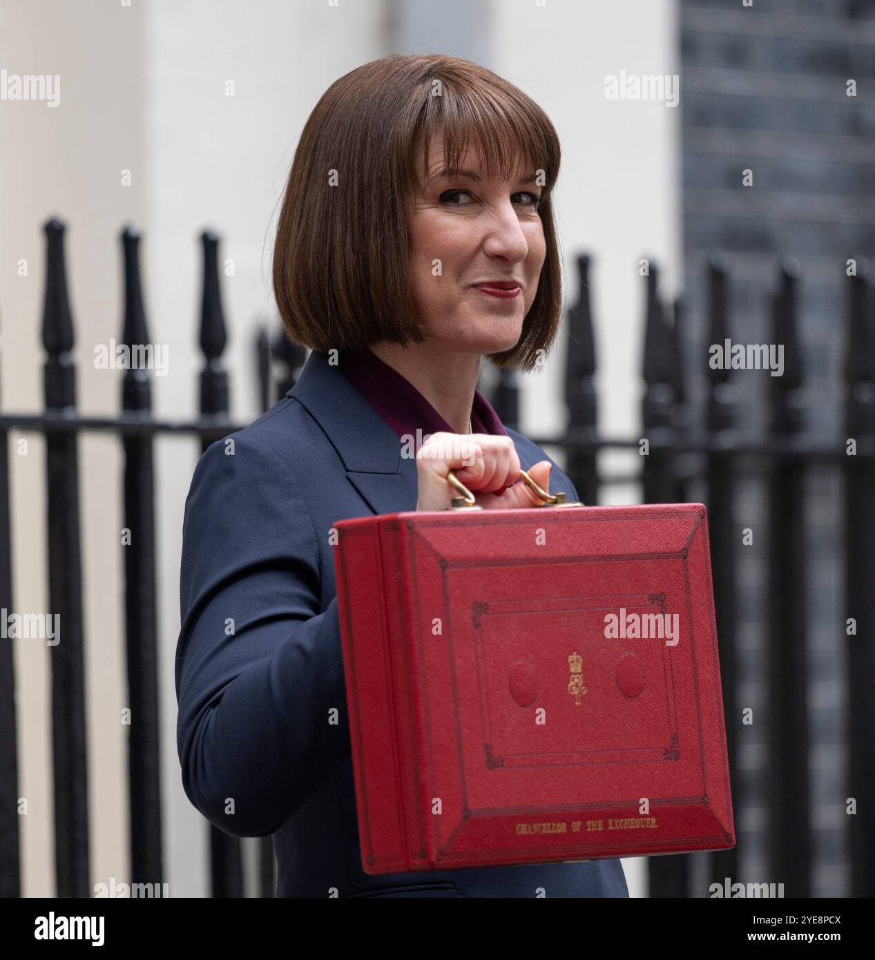 Downing Street, London, UK. 30th Oct, 2024. Chancellor of the Exchequer ...