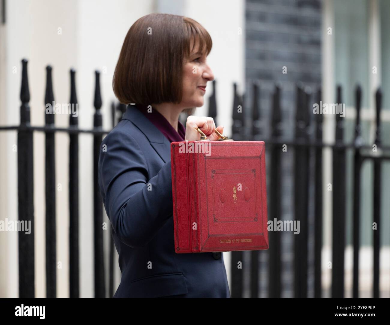 Downing Street, London, UK. 30th Oct, 2024. Chancellor of the Exchequer ...
