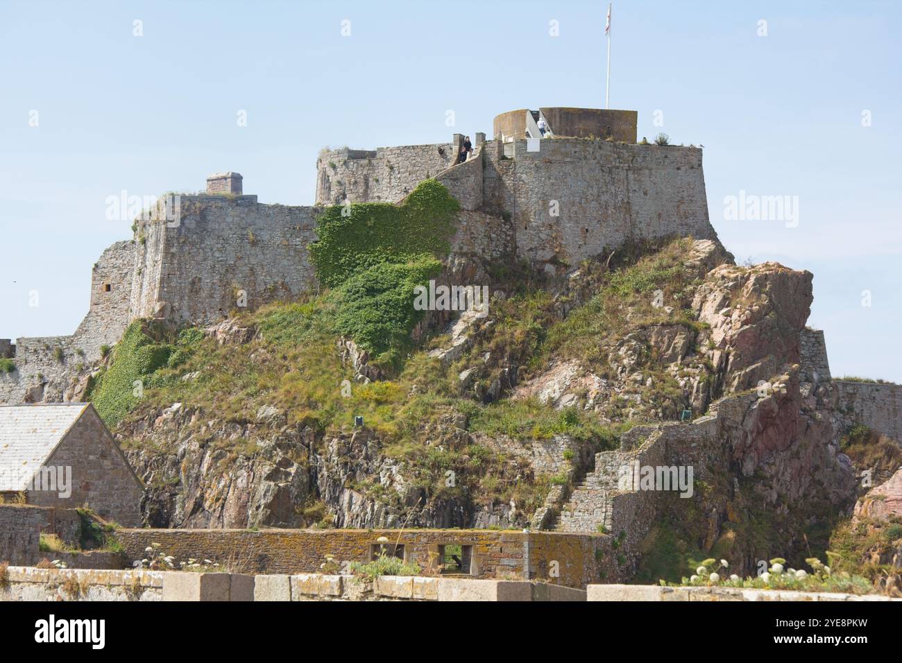 Elizabeth Castle at St. Helier Jersey Stock Photo - Alamy