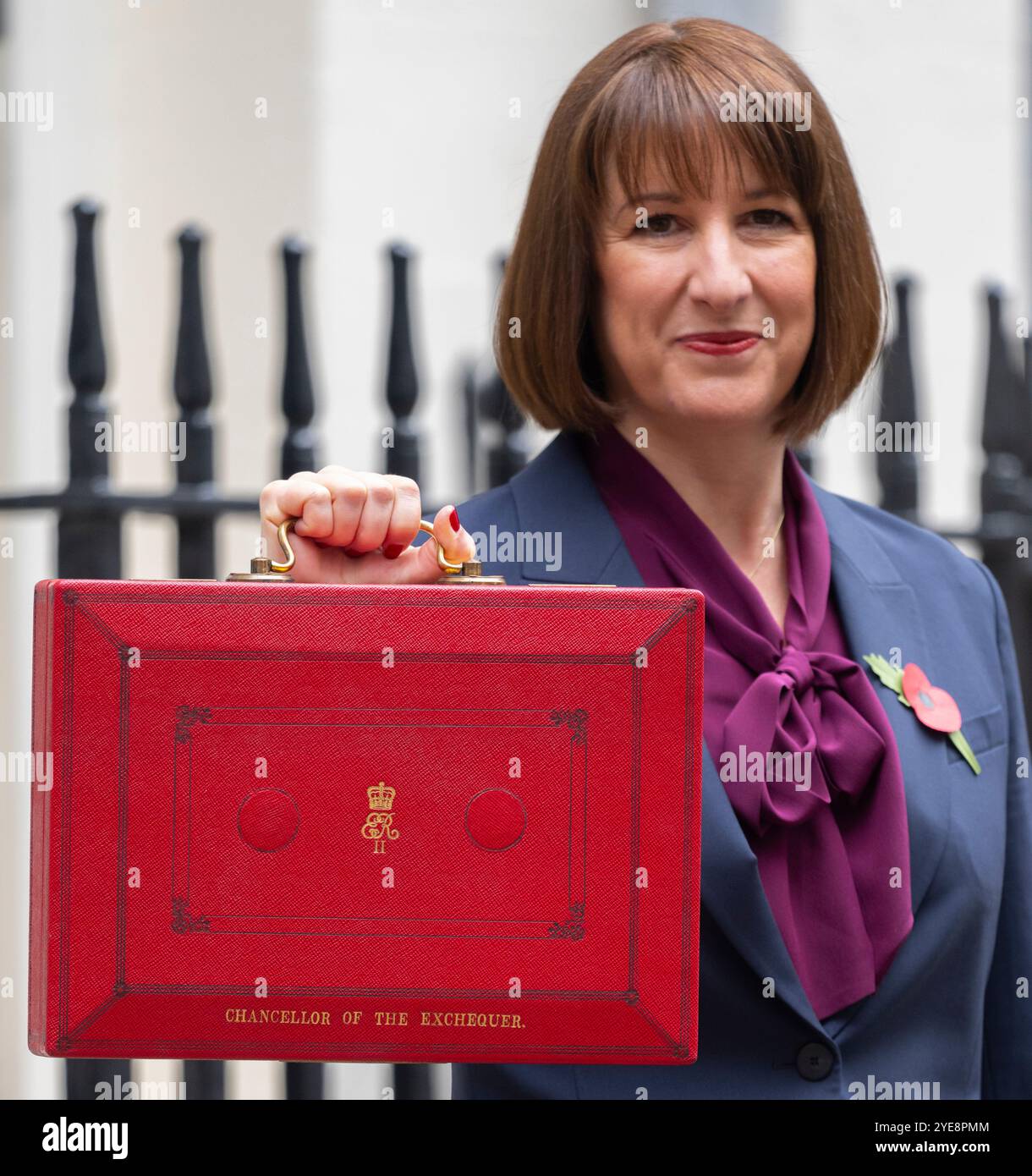 Downing Street, London, UK. 30th Oct, 2024. Chancellor of the Exchequer ...