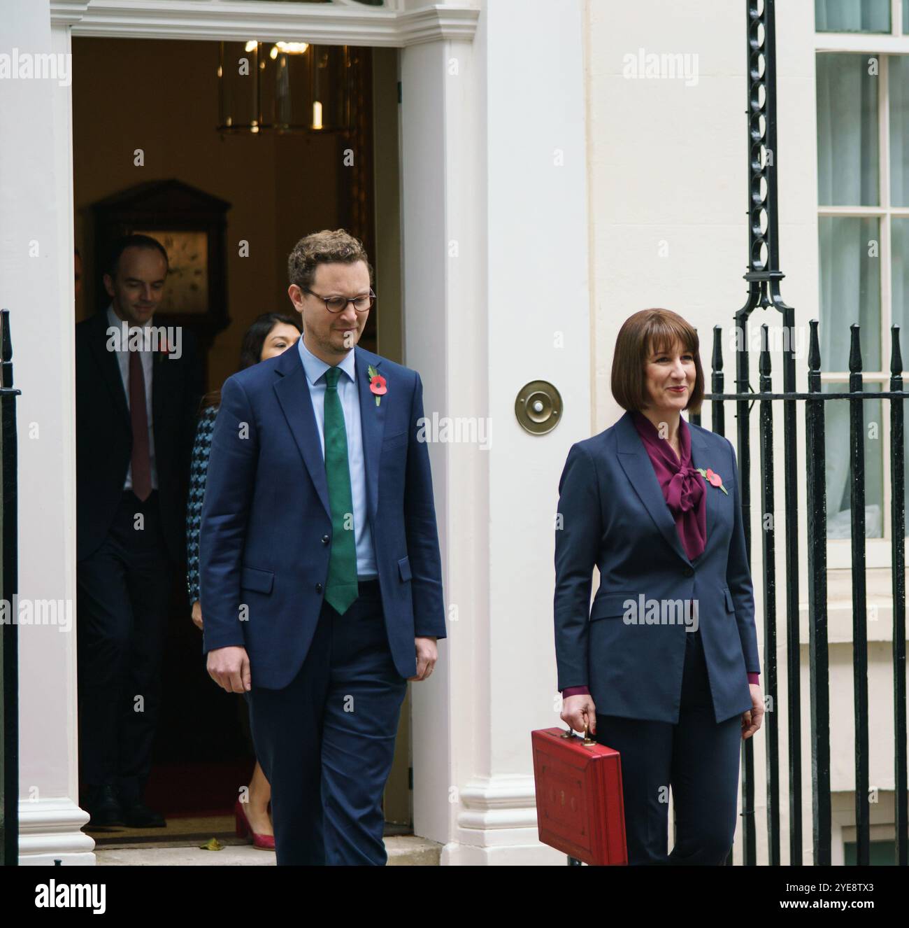 Wednesday October 30th 2024 Downing St, London. UK. The Chancellor The ...