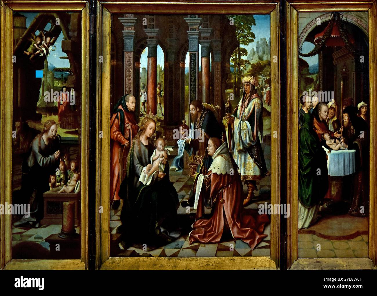 L'Adoration des Mages - The Adoration of the Kings Triptych Antwerp Belgium, 1530 Museum of Fine ...
