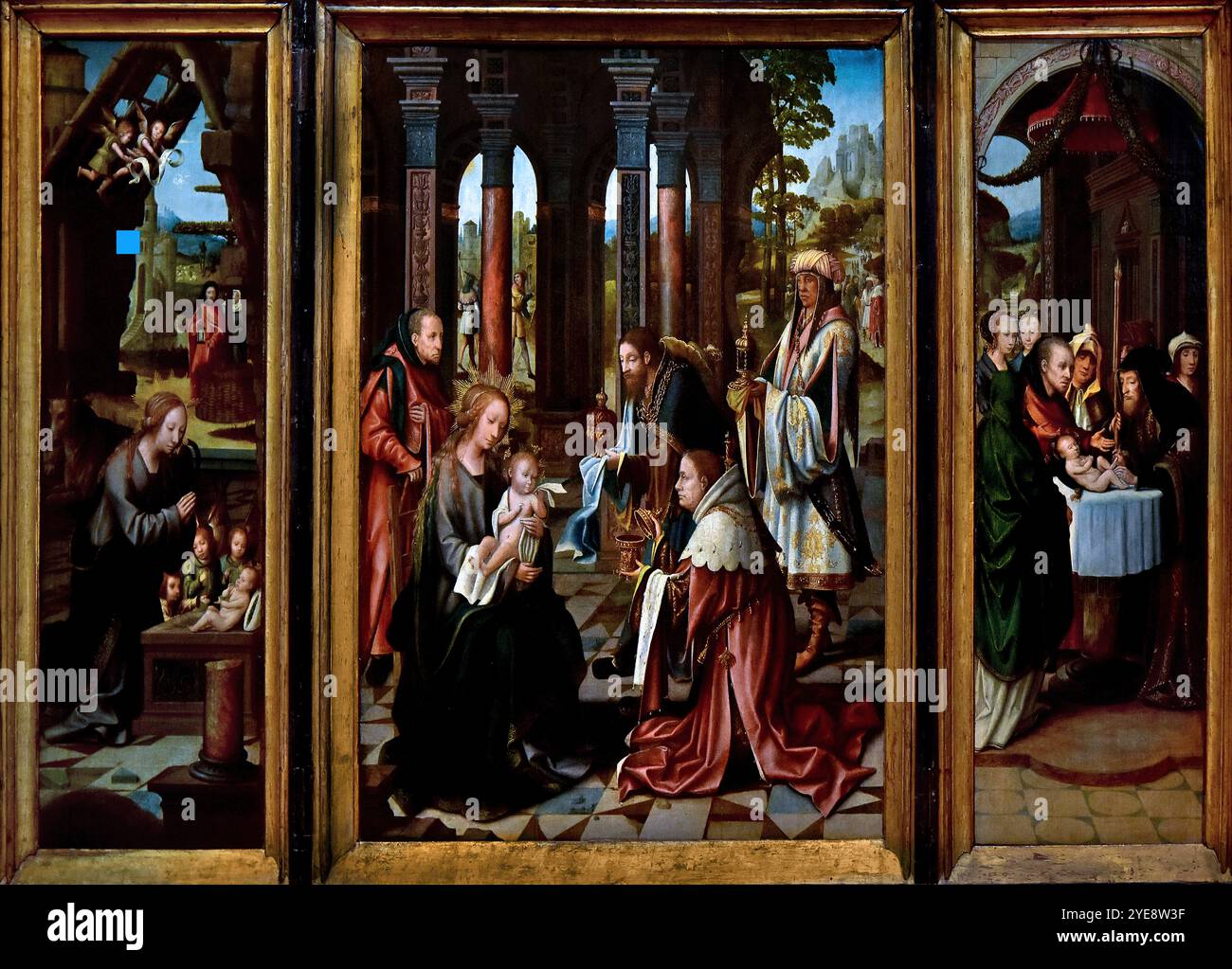 L'Adoration des Mages - The Adoration of the Kings Triptych Antwerp Belgium, 1530 Museum of Fine ...