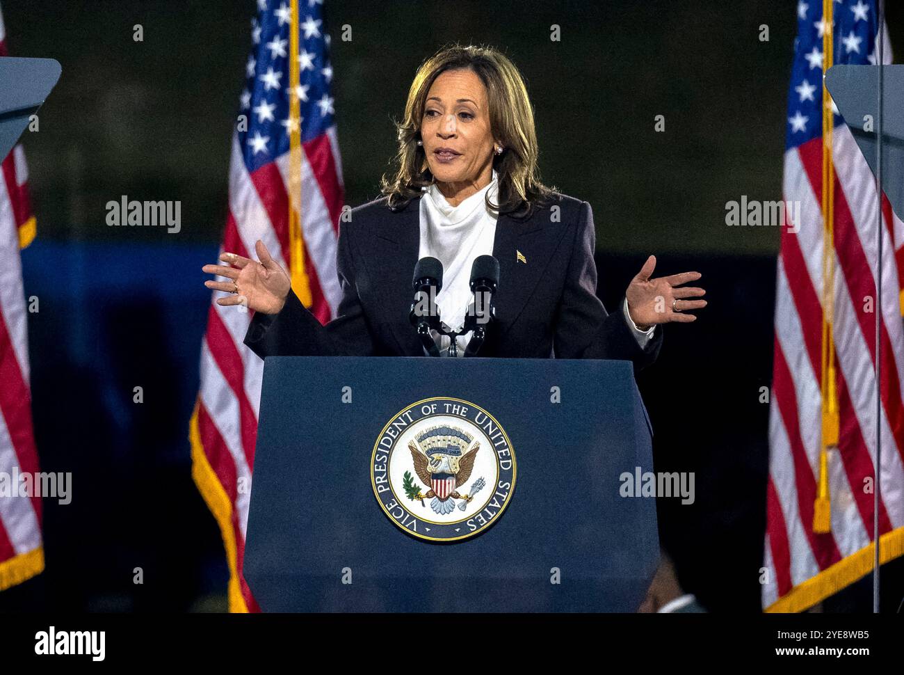 United States Vice President Kamala Harris, the 2024 Democratic Party ...
