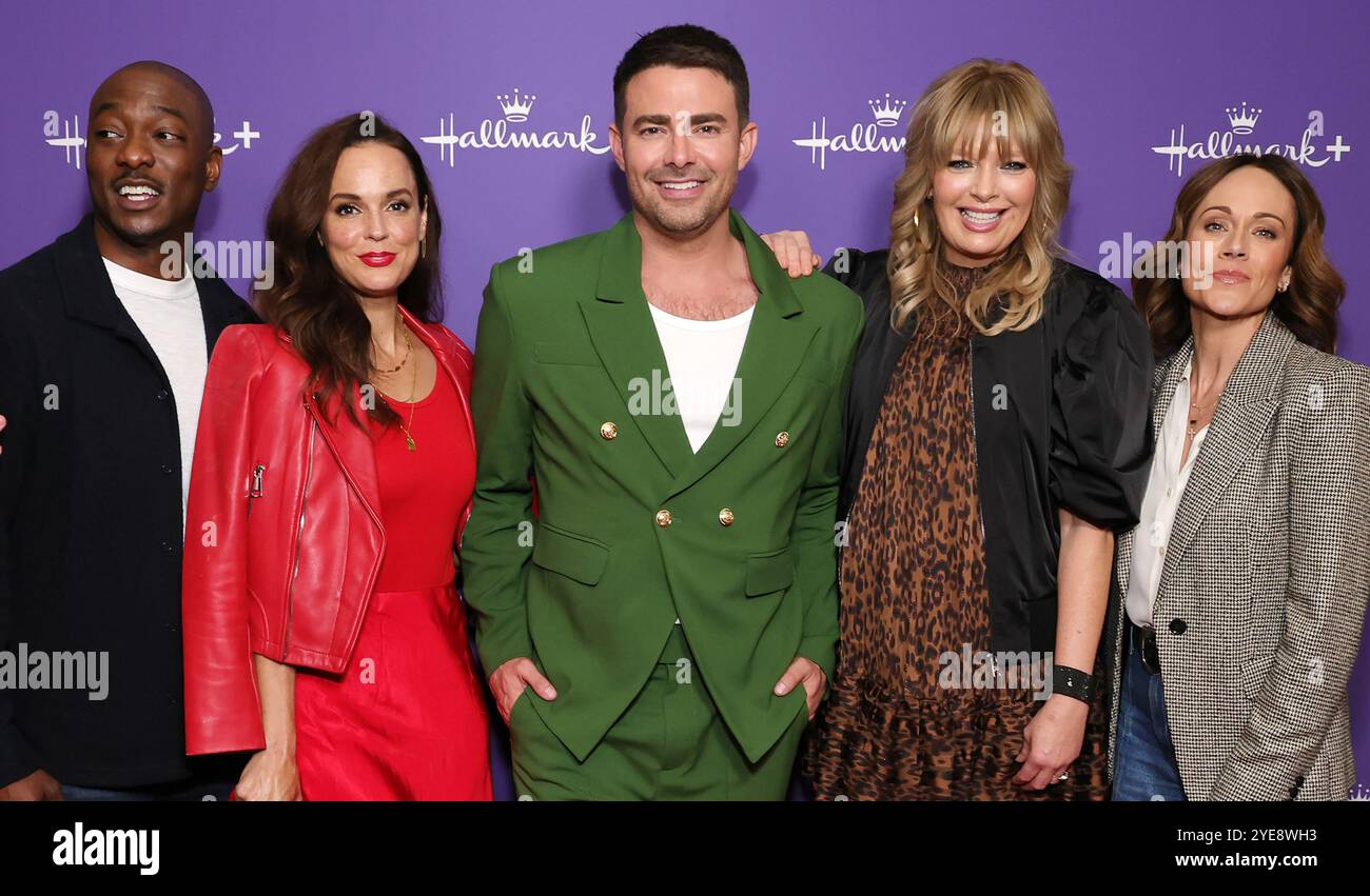 Los Angeles, Ca. 29th Oct, 2024. B.J. Britt, Erin Cahill, Jonathan ...