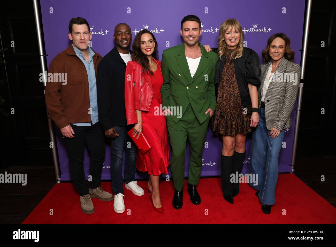 Los Angeles, Ca. 29th Oct, 2024. Ben Roy, B.J. Britt, Erin Cahill ...