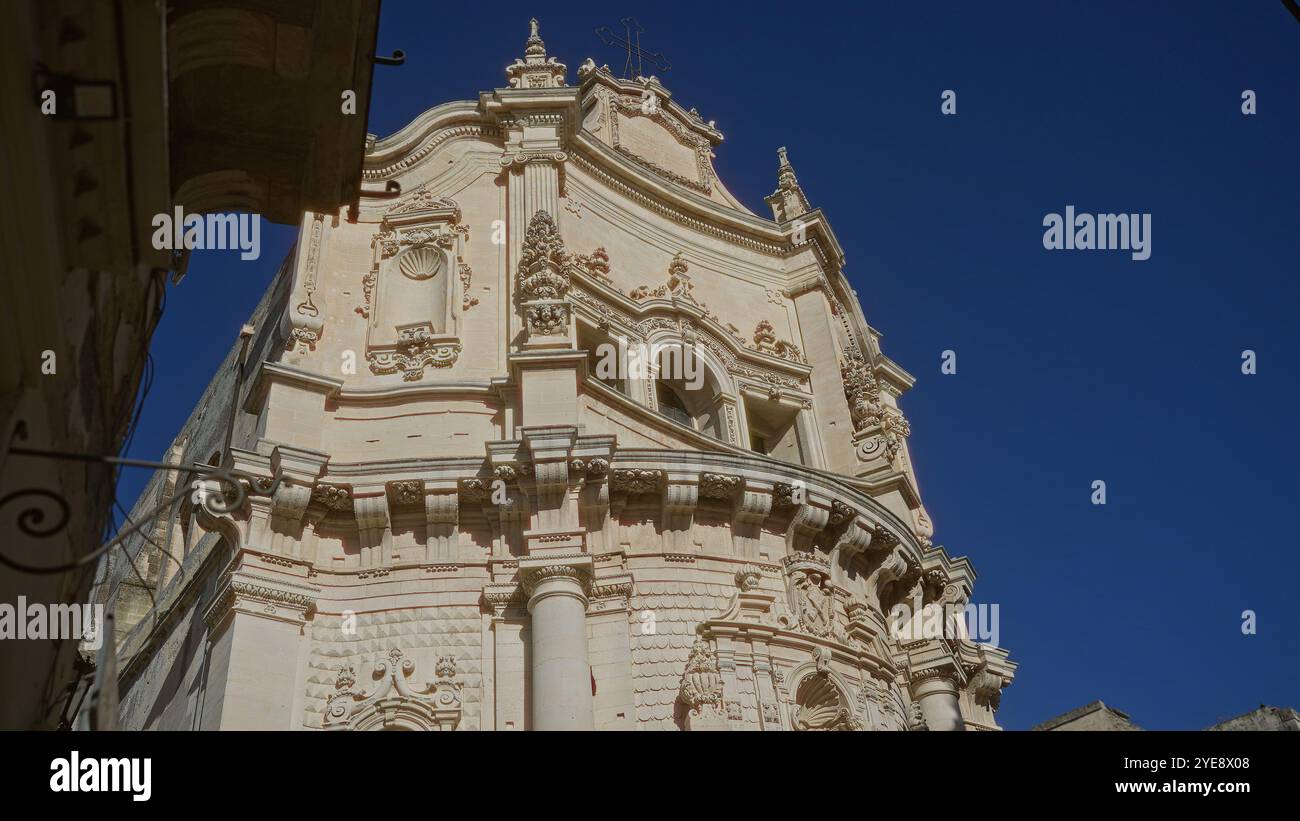 Historic baroque architecture of lecce, puglia, italy, captured in an ...