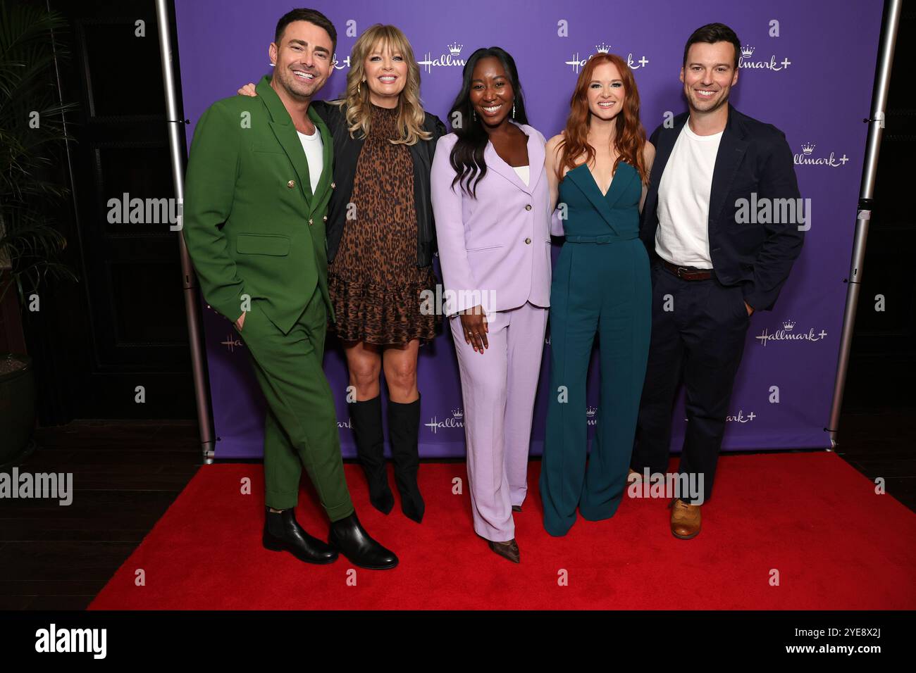Los Angeles, Ca. 29th Oct, 2024. Jonathan Bennett, Melissa Peterman ...