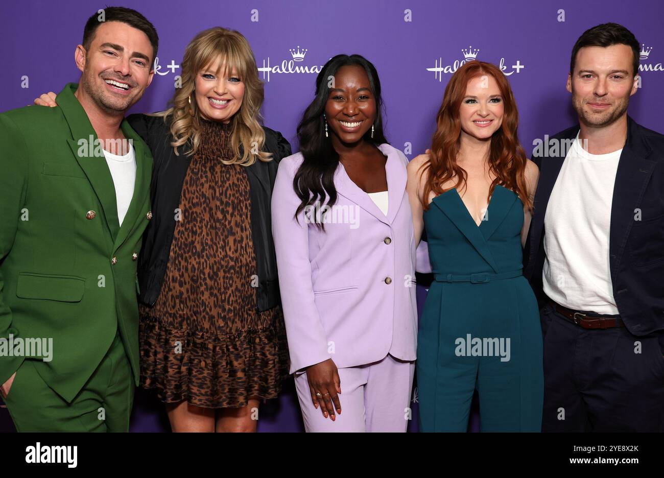 Los Angeles, Ca. 29th Oct, 2024. Jonathan Bennett, Melissa Peterman ...