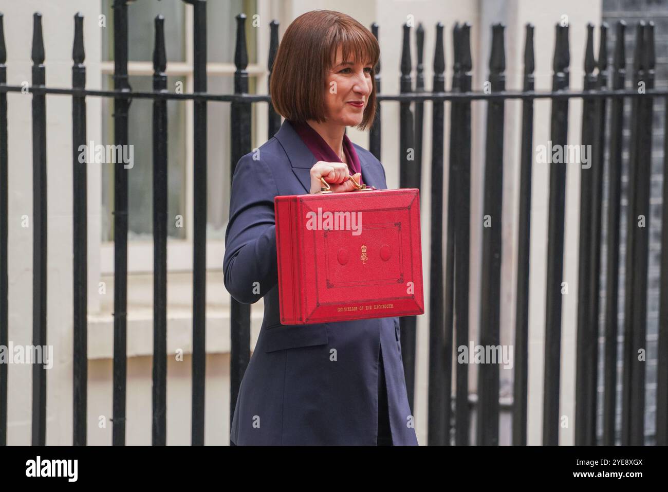 London, UK. 30 October 2024 Chancellor of the exchequer, Rachel Reeves ...