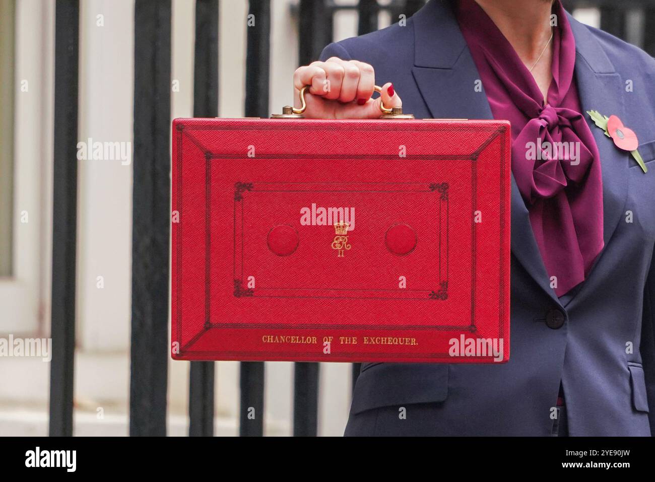 London, UK. 30 October 2024 Chancellor of the exchequer, Rachel Reeves ...