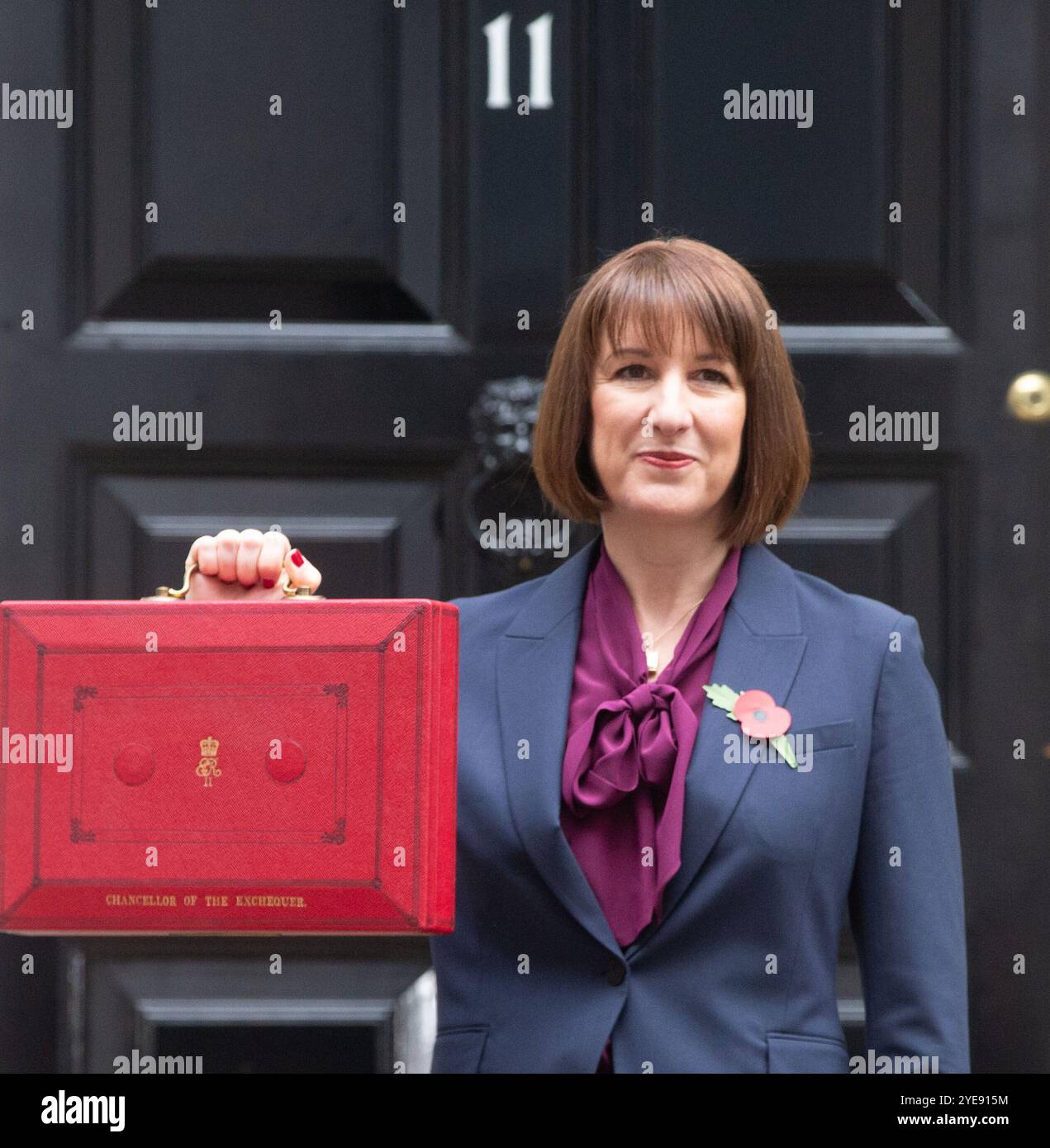 London, England, UK. 30th Oct, 2024. Chancellor of the Exchequer RACHEL ...