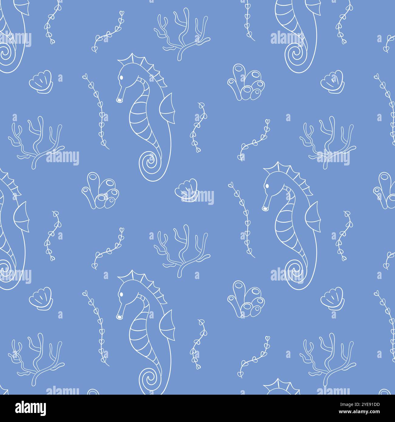 Water inspired pattern Stock Vector Images - Alamy