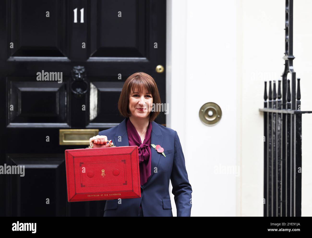 London, UK 30th October 2024. Rachel Reeves, the first female ...