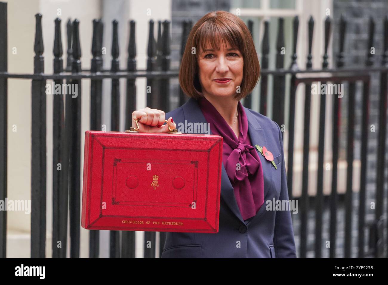 London, UK. 30 October 2024 Chancellor of the exchequer, Rachel Reeves ...